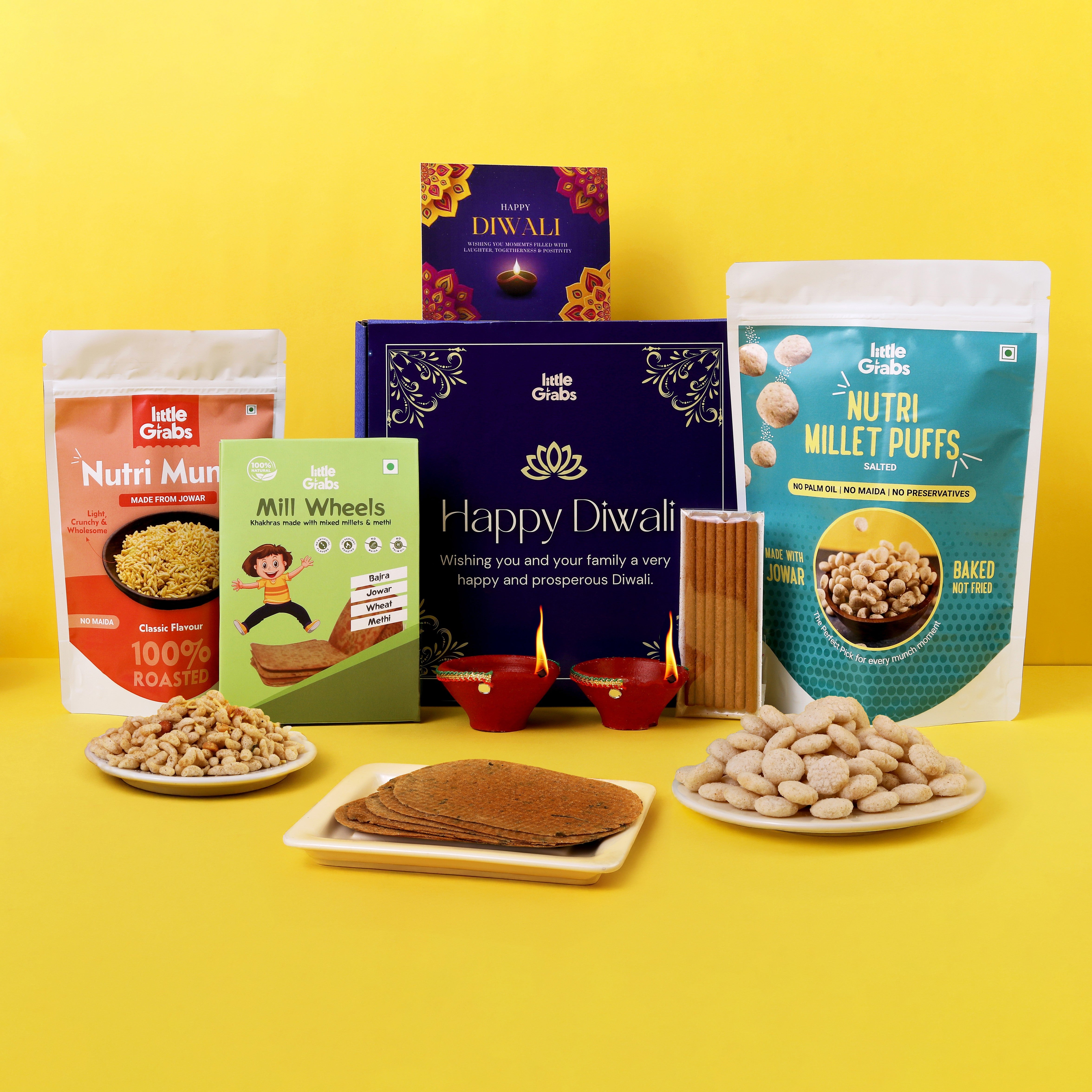 Shubh Deepawali Box – LITTLE GRABS